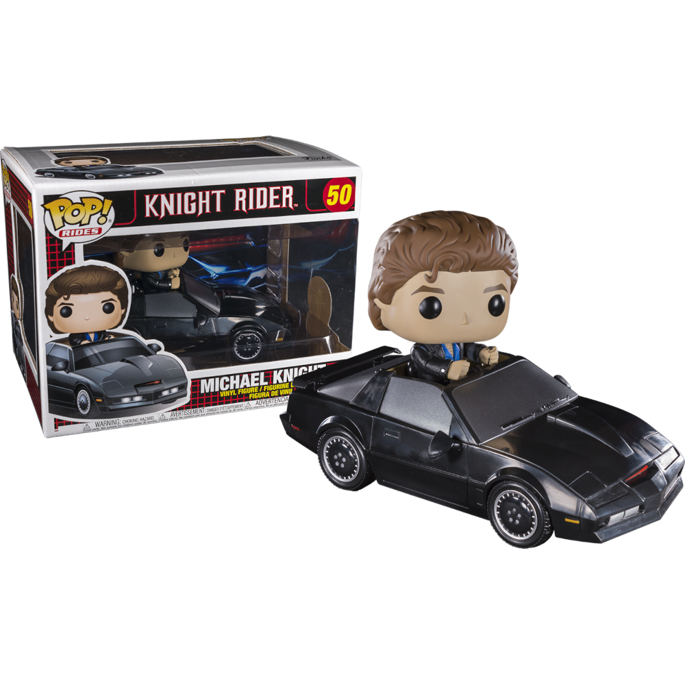 Funko Pop! - Knight Rider - Michael Knight with KITT - AudioPRO Music