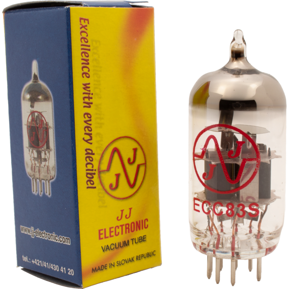JJ Tesla - ECC83S - 12AX7 - Tubo - Válvula de Preamplificación ...
