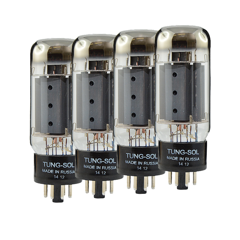 Tung-Sol - EL34B - Cuarteto de Tubos - Válvulas de Amplificación - AudioPRO Music